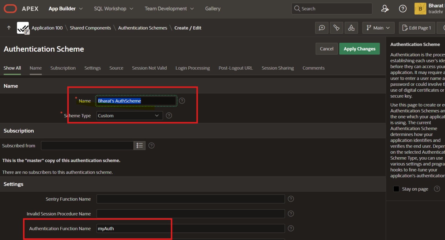 Oracle APEX – Custom Authentication – TechnoMind
